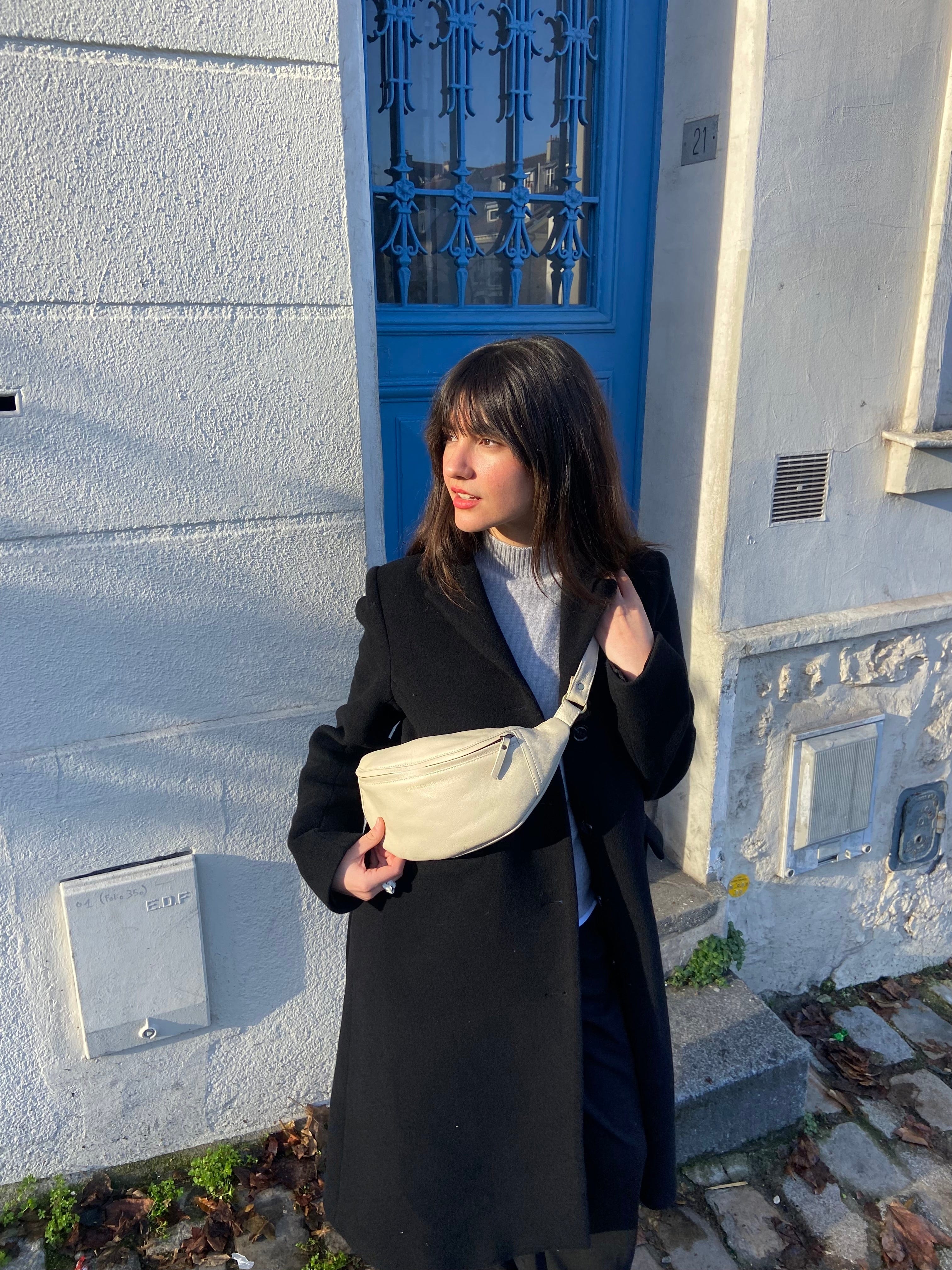 MANDRN | The Atlas- Bone Leather Fanny Pack