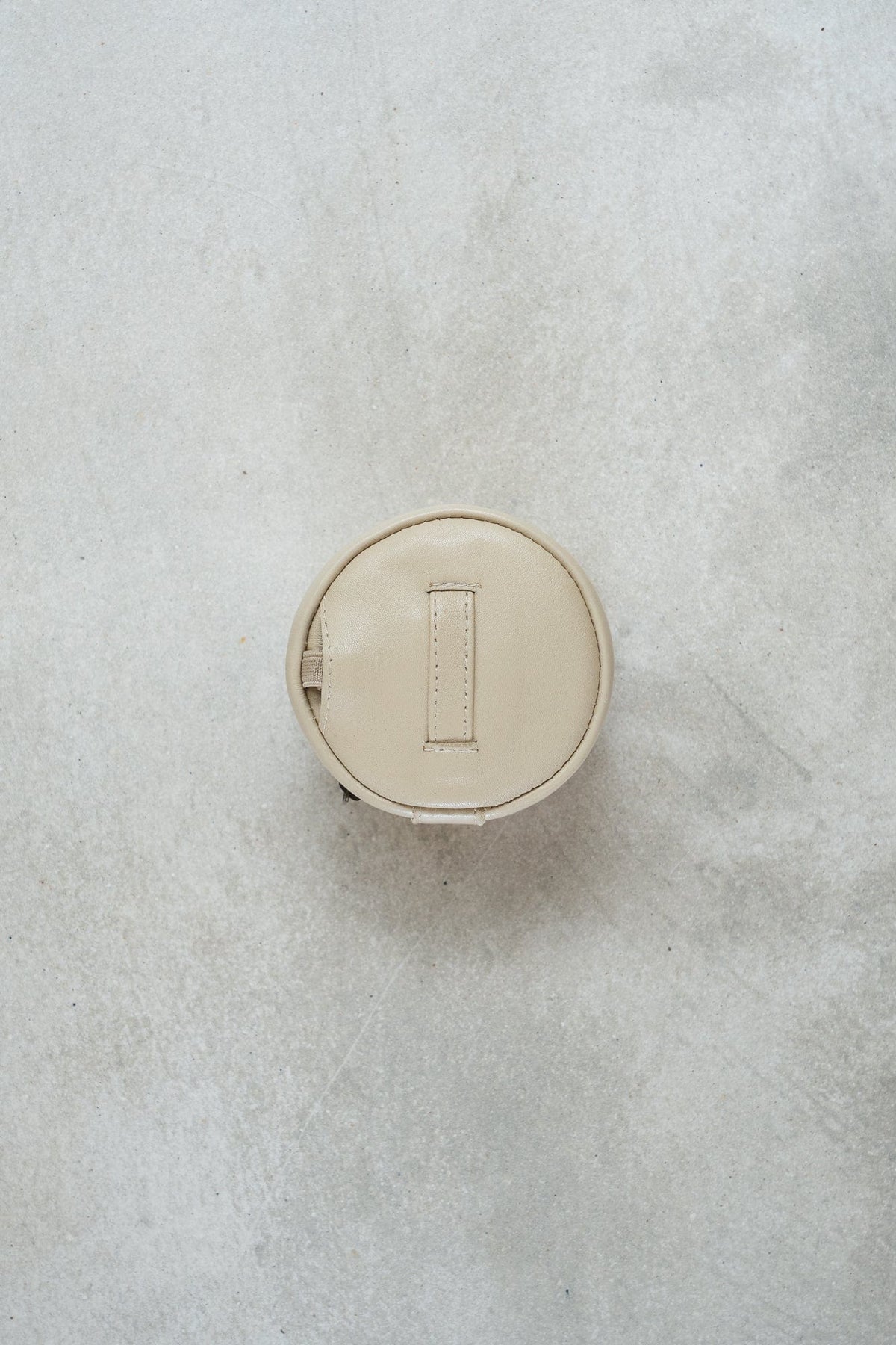 MANDRN | The Rover Circle Pouch - Bone Leather